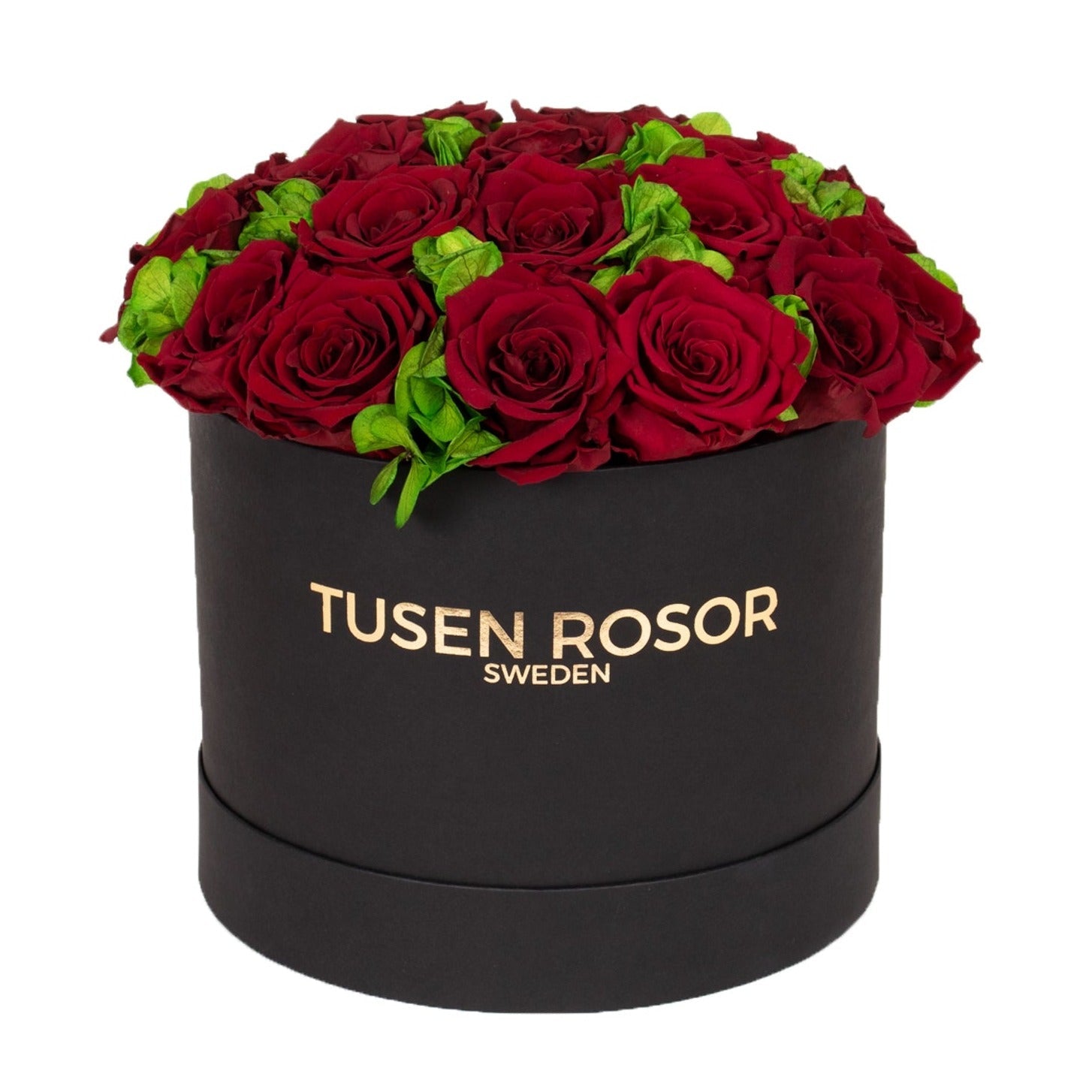 Eternal Roses | Long Lasting Red Roses & Hydrangea | 20-23 Roses ...
